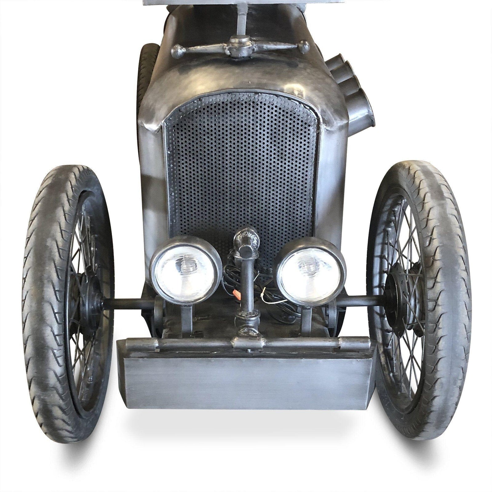 Full-size Antique Race Car Bar Cart Table - Classic Grand Prix Racer ...